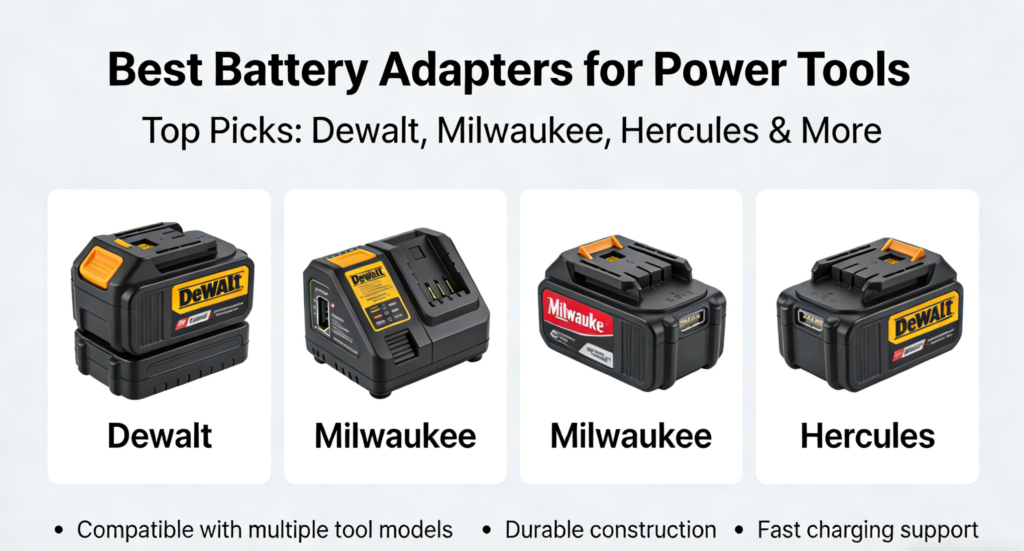 Best battery adapter for power tools: Top Picks & Expert Buying Tips ...